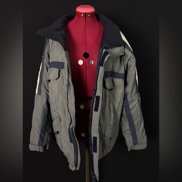 Denver Hayes | Jackets & Coats | Denver Hayes Gray Navy Heavy Duty ...